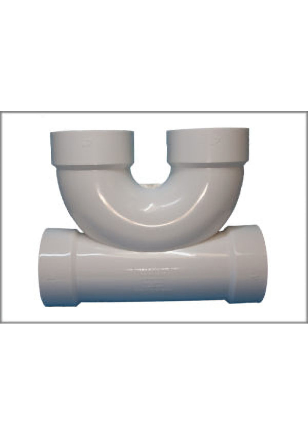 4" PVC Double Barrel Cleanout Dallas Specialty