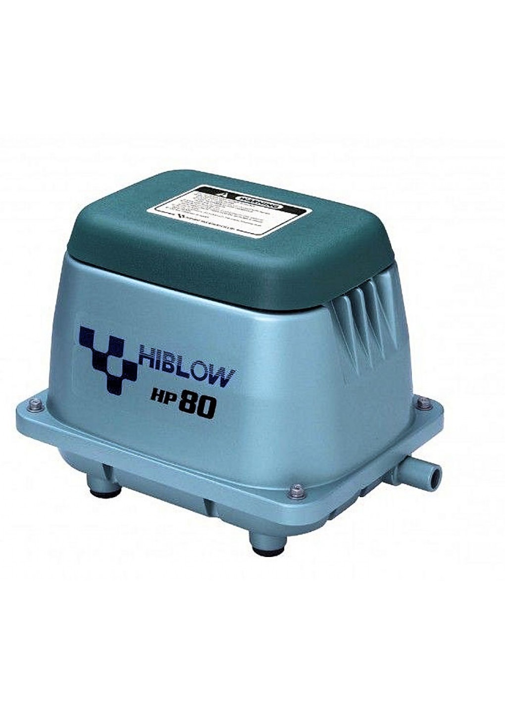 Hiblow HP-80 septic tank, aerator air pump used on onsite wastewater ...