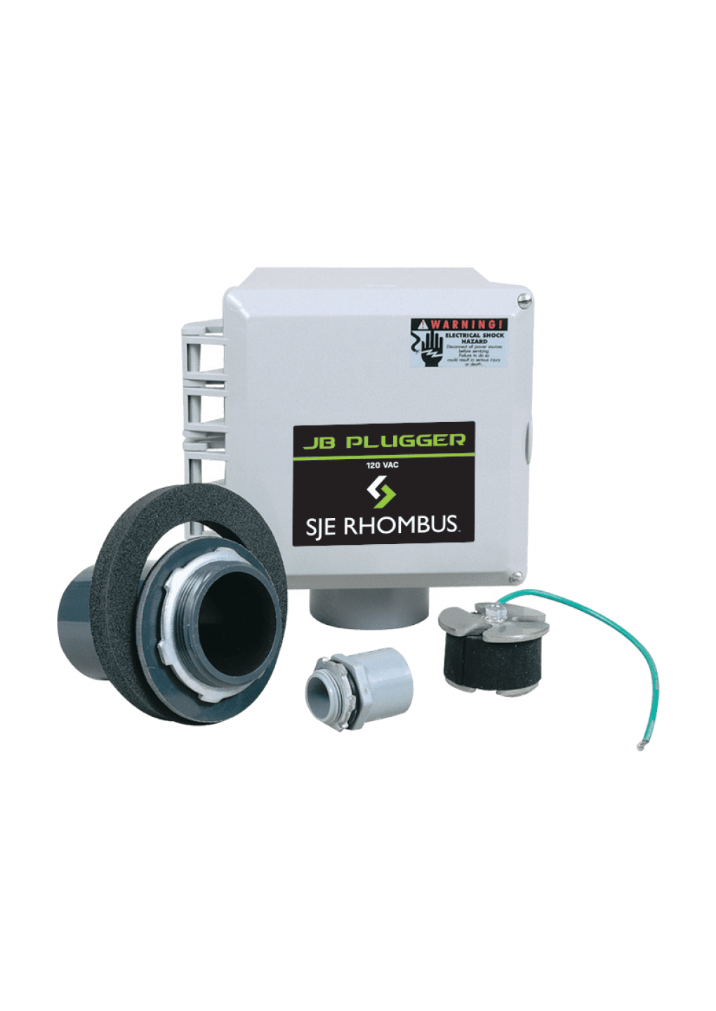 SJE Rhombus - JB Plugger- Junction Box With Receptacle for Plug-In Pump ...
