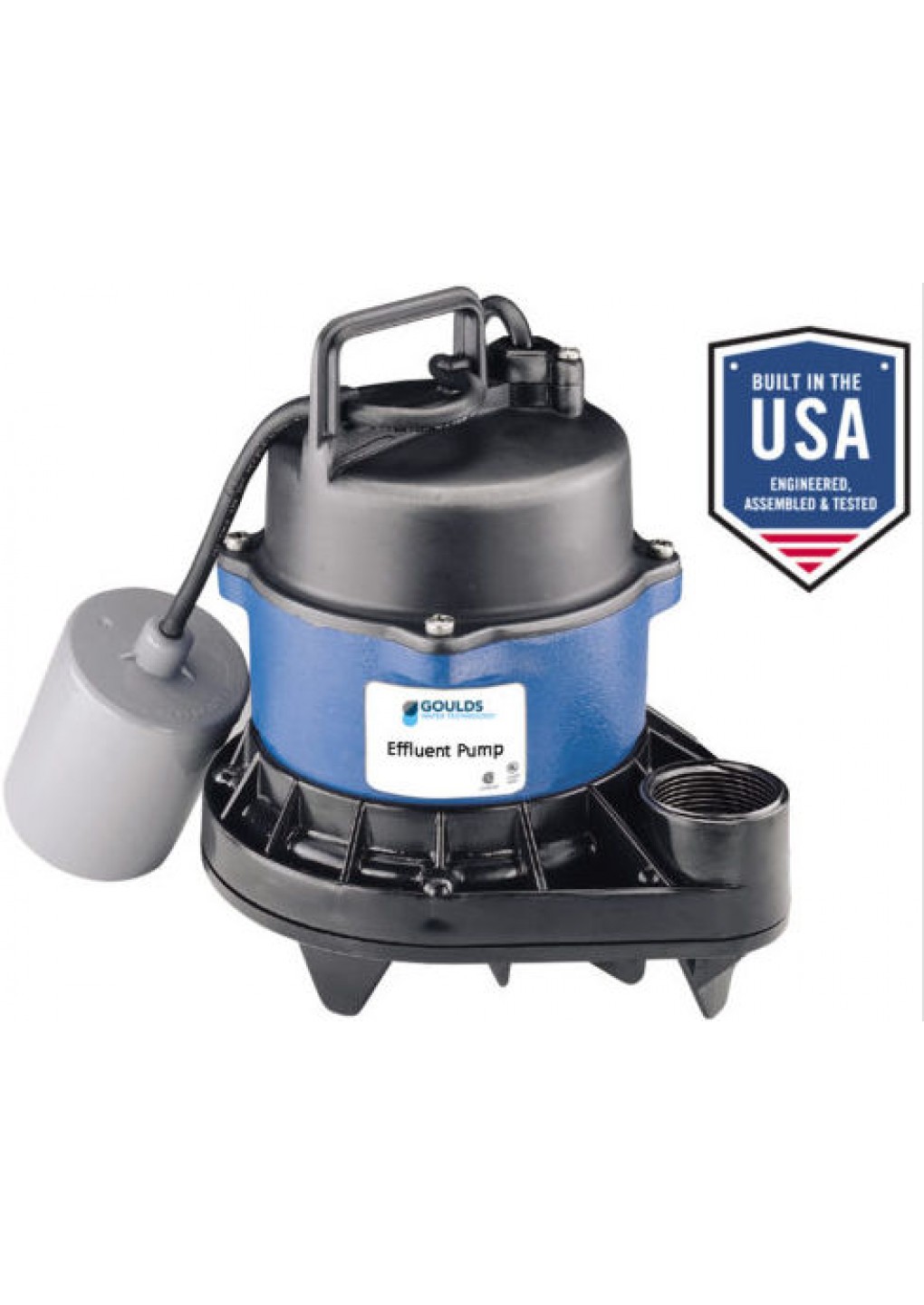 Goulds-EP0411AC -4/10 HP-115-volt-20-foot-cord-automatic-Effluent-Pump ...